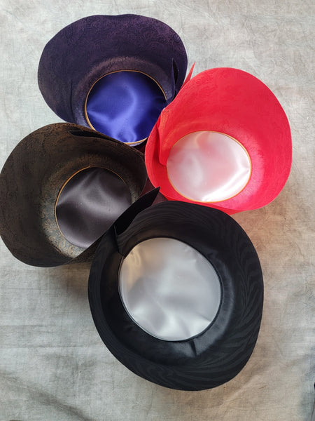 Hat Liners w/ Piping & Pattern Side Walls – Pure Beaver Hat Supply USA